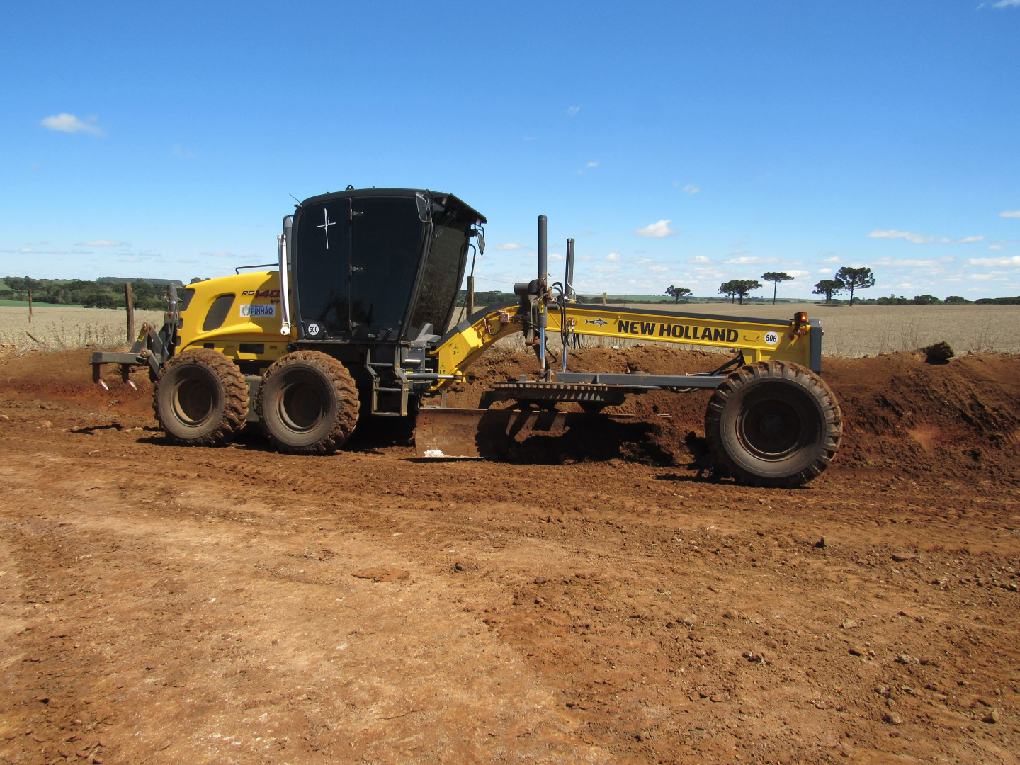 Cascalhamento Modelo Bica Corrida - Prefeitura de Pinhão - PR
