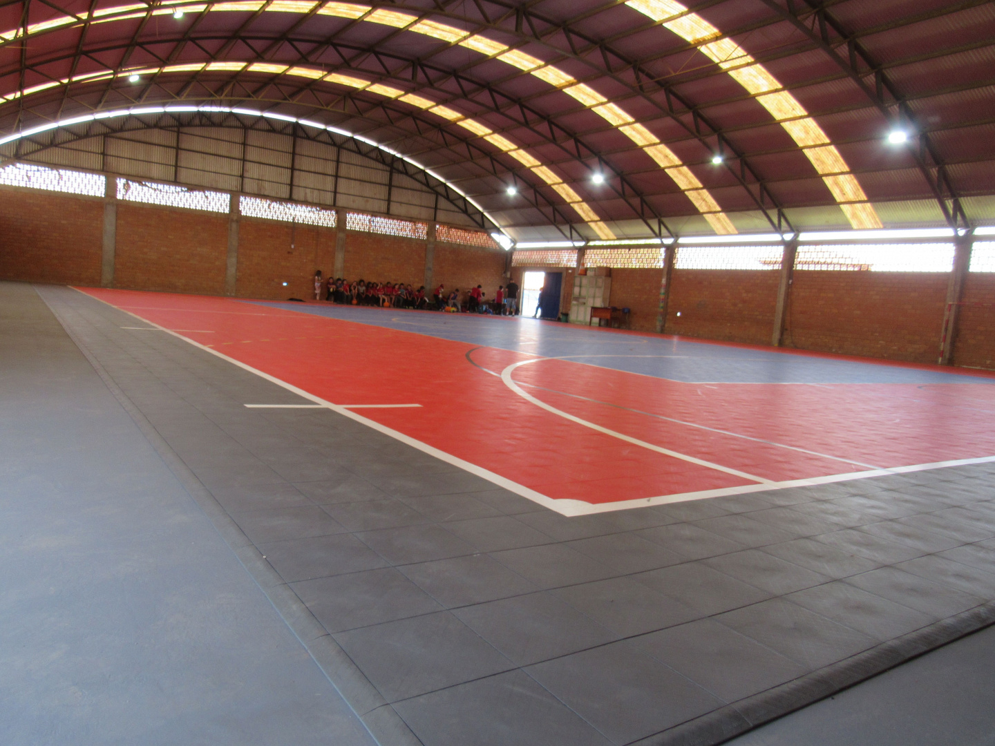 Prefeitura inaugura novo piso da Quadra de Esportes da Escola ...