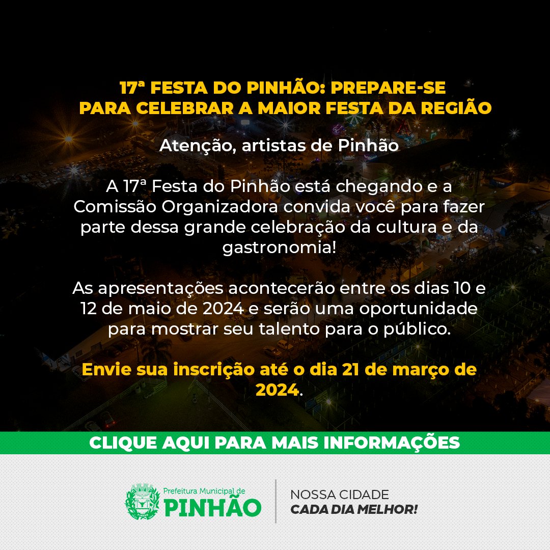 Página Inicial - Prefeitura de Pinhão - PR